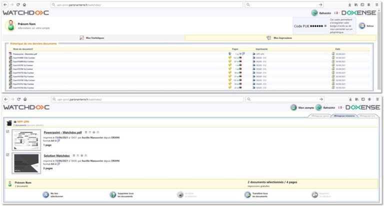 WATCHDOC – Direction des Ressources Informatiques